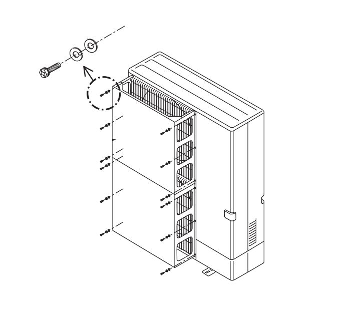 Инструкция по монтажу PAC-SH95AG-E